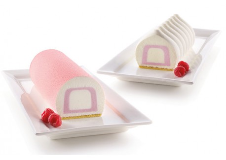 Silikomart - Siliconen Bakvorm Buche Inzet - Les Secrets du Chef