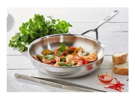 Demeyere - MultiLine 7 Koekenpan RVS 24 cm - Les Secrets du Chef