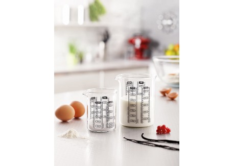 Pyrex - Kitchen Lab Glazen Maatbeker 250 ml - Les Secrets du Chef