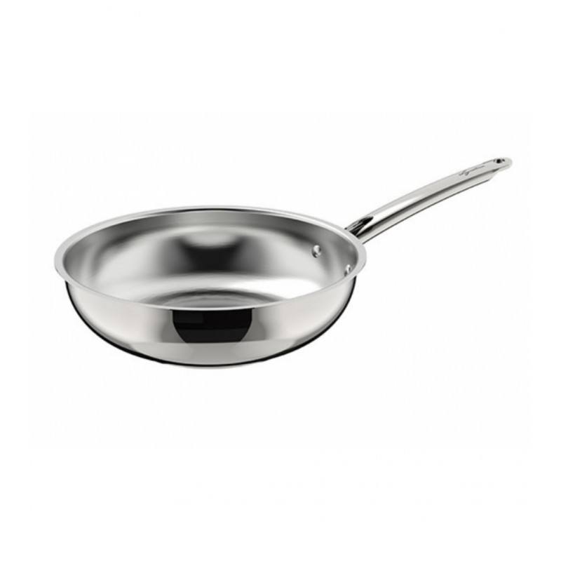 Lagostina - Icona Wok/ Saltapasta Inox 26 cm - Les Secrets du Chef