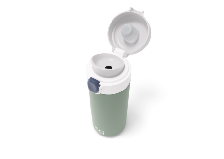 MonBento - Pop Gourde Isotherme Vert Natural Inox 360 ml - Les Secrets ...