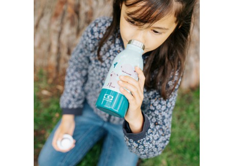 MonBento - Cooly Bouteille Isotherme Kids Bleu Capy 350 ml - Les ...