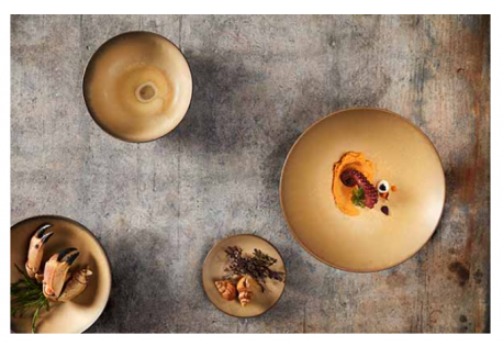 Cosy Trendy - Divine Moon Bol Coupe Gris Anthracite/Ocre 11 cm - Les ...