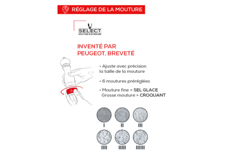 Peugeot - Coffret Night Electric Duo Line Moulins Noir Mat 15cm Zirlion ...